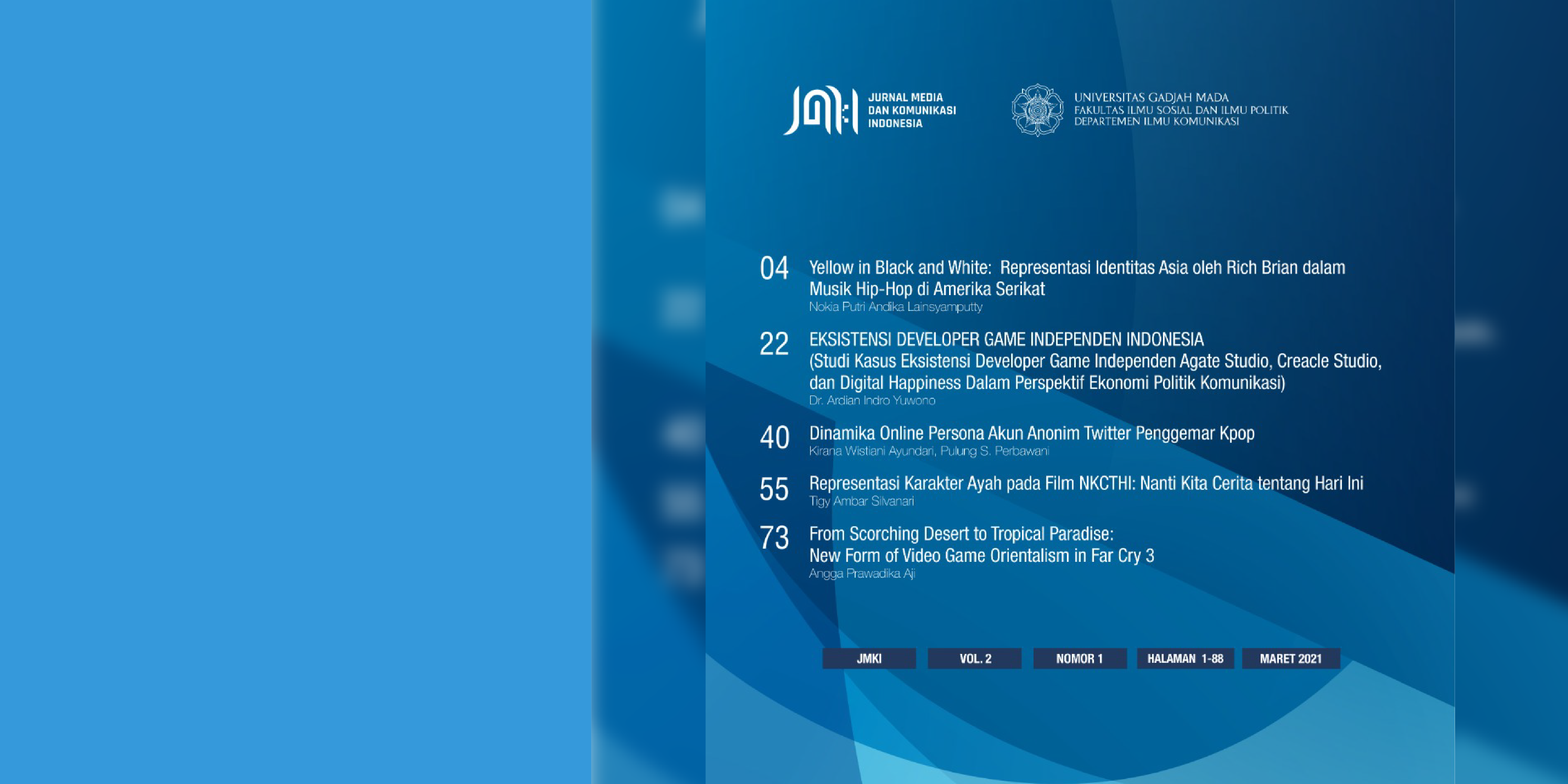 Latest Issue of Jurnal Media dan Komunikasi Indonesia (JMKI ...