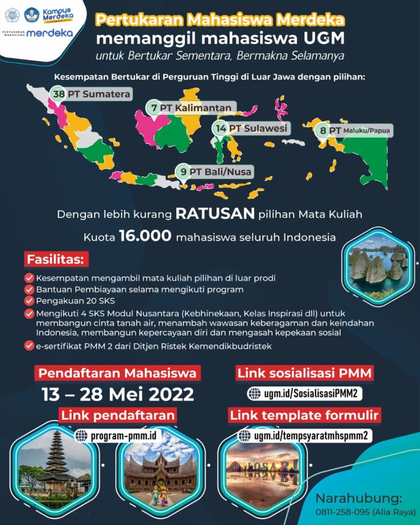 Informasi Program Pertukaran Mahasiswa Merdeka 2022 – Departemen Ilmu ...