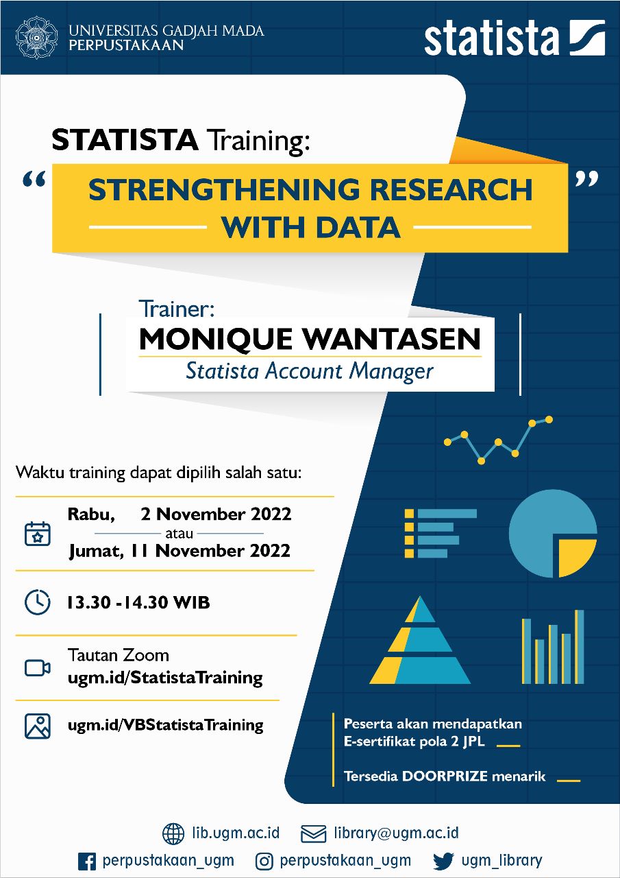 Informasi Statista Training “Strengthening Research with Data ...